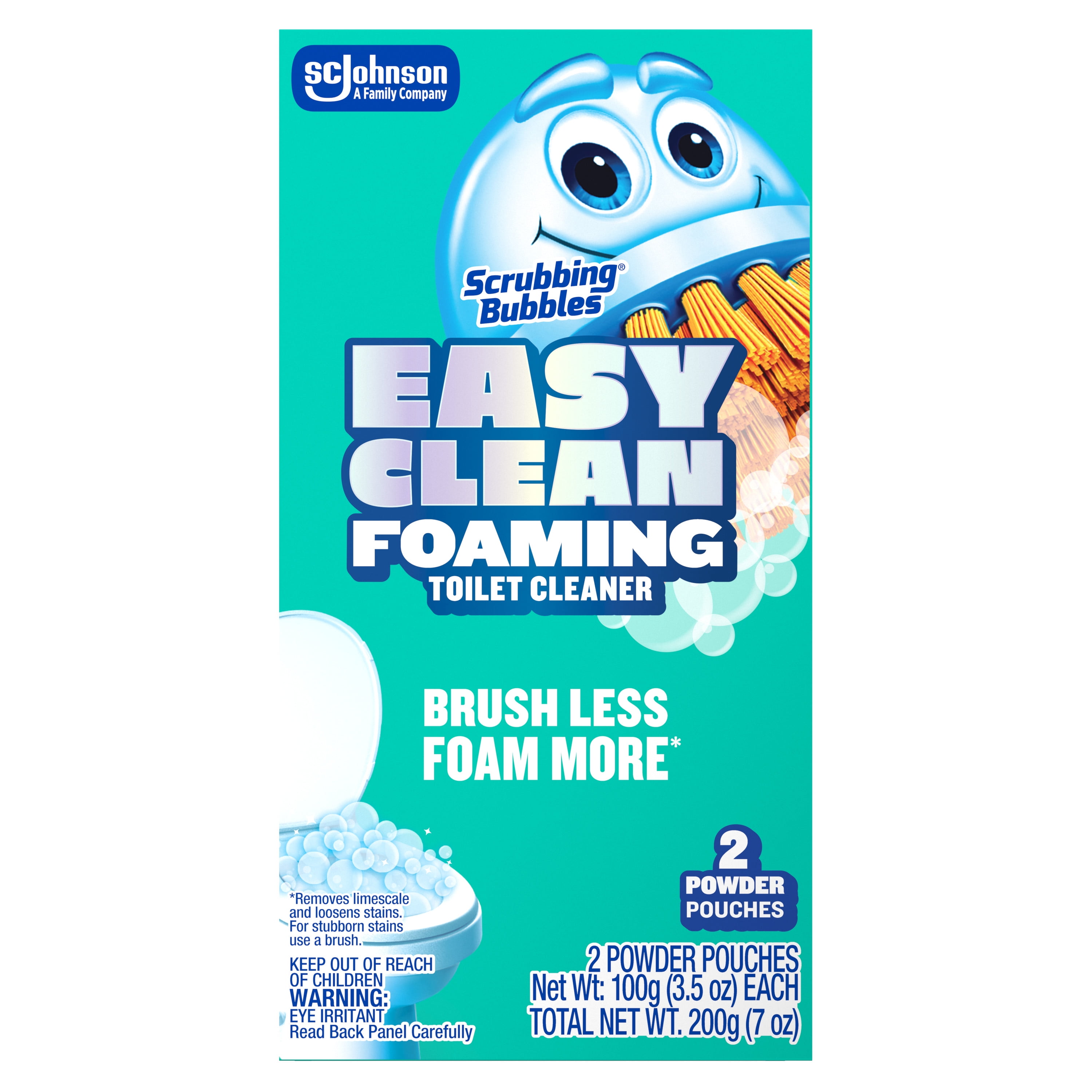 Scrubbing Bubbles Foaming Toilet Cleaner 2 Count, Clings to Limescale ...