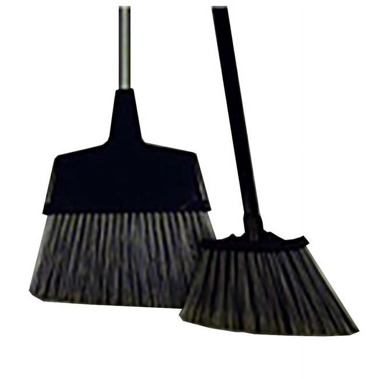 Scrubble & ACS B410A PE 12 in. Black Synthetic Maxi Angler Broom with ...