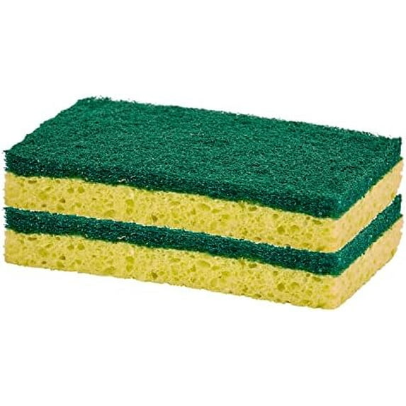 Scrubee Heavy Duty Scrub Sponge with Scouring Pad, Kitchen Dishwashing ...