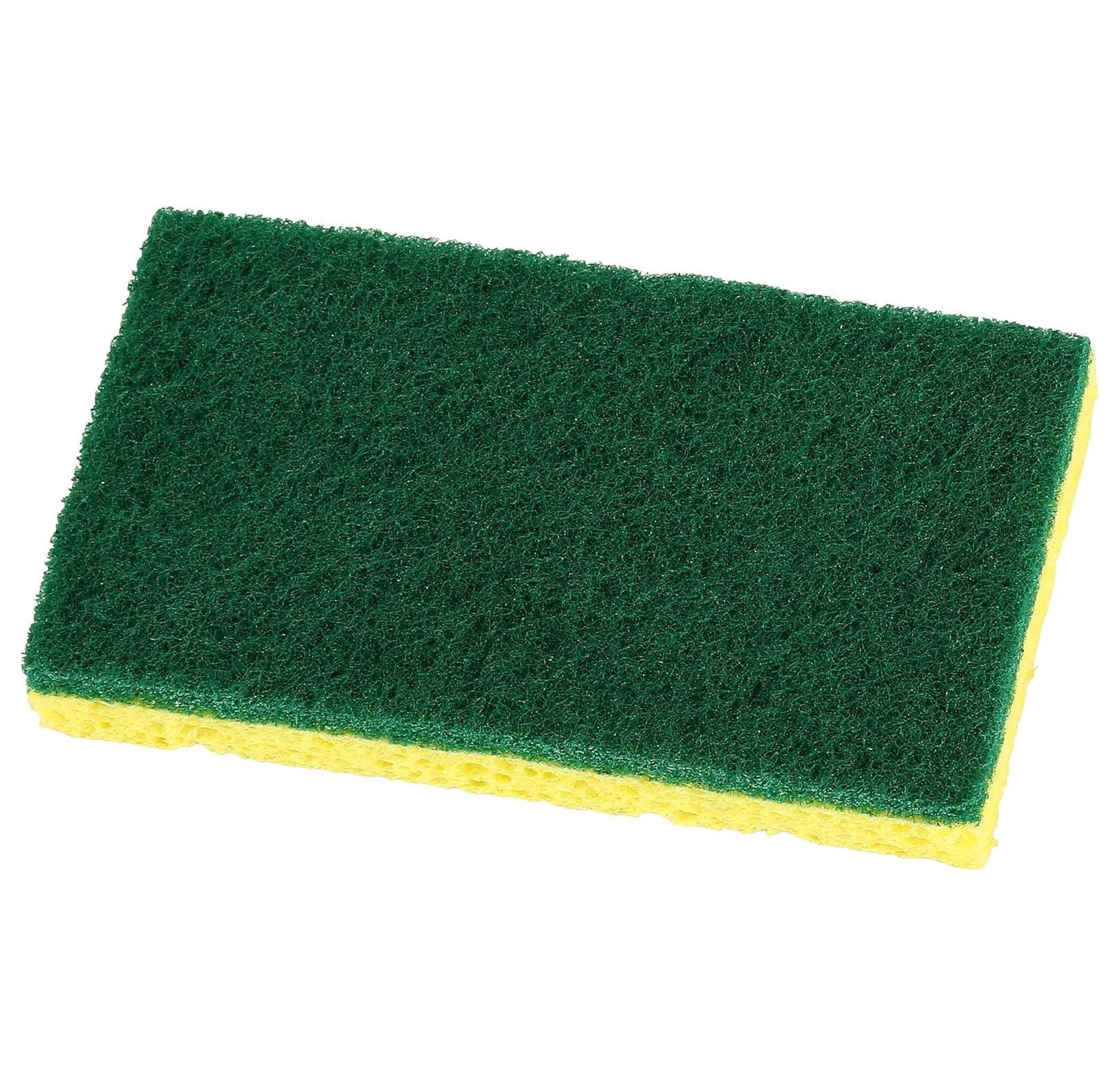 Scrubee Heavy Duty Scrub Sponge with Scouring Pad, Kitchen Dishwashing ...
