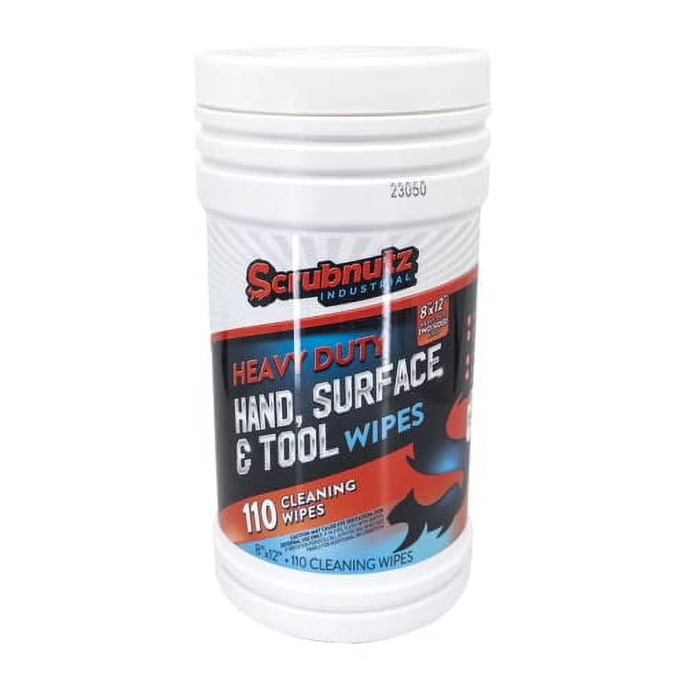 Scrubnutz Industrial Heavy Duty Cleaning Wipes for Hands, Tools ...