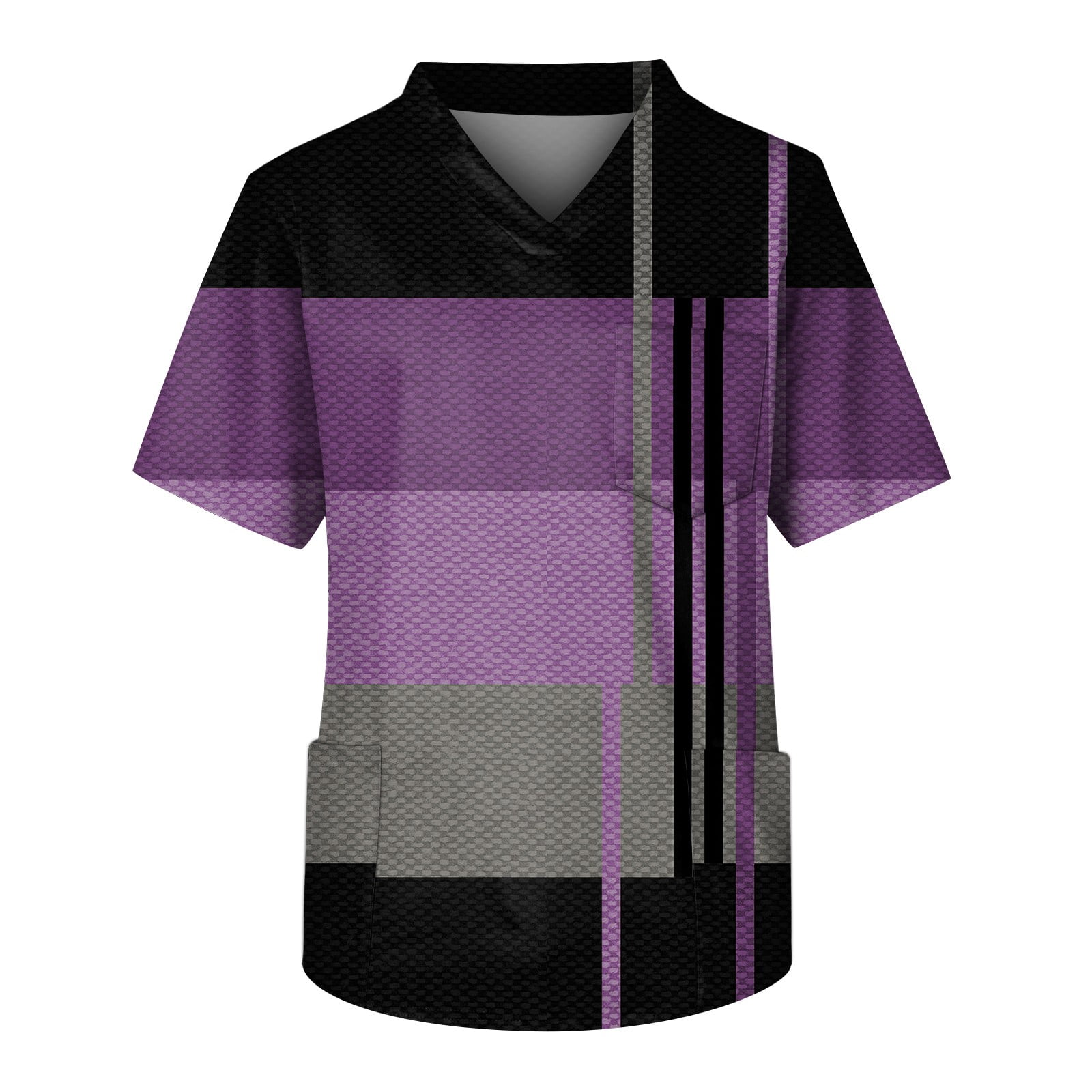 Scrubs Short Sleeve Plus Size Classic Scrub Mens Work Summer V Neck ...