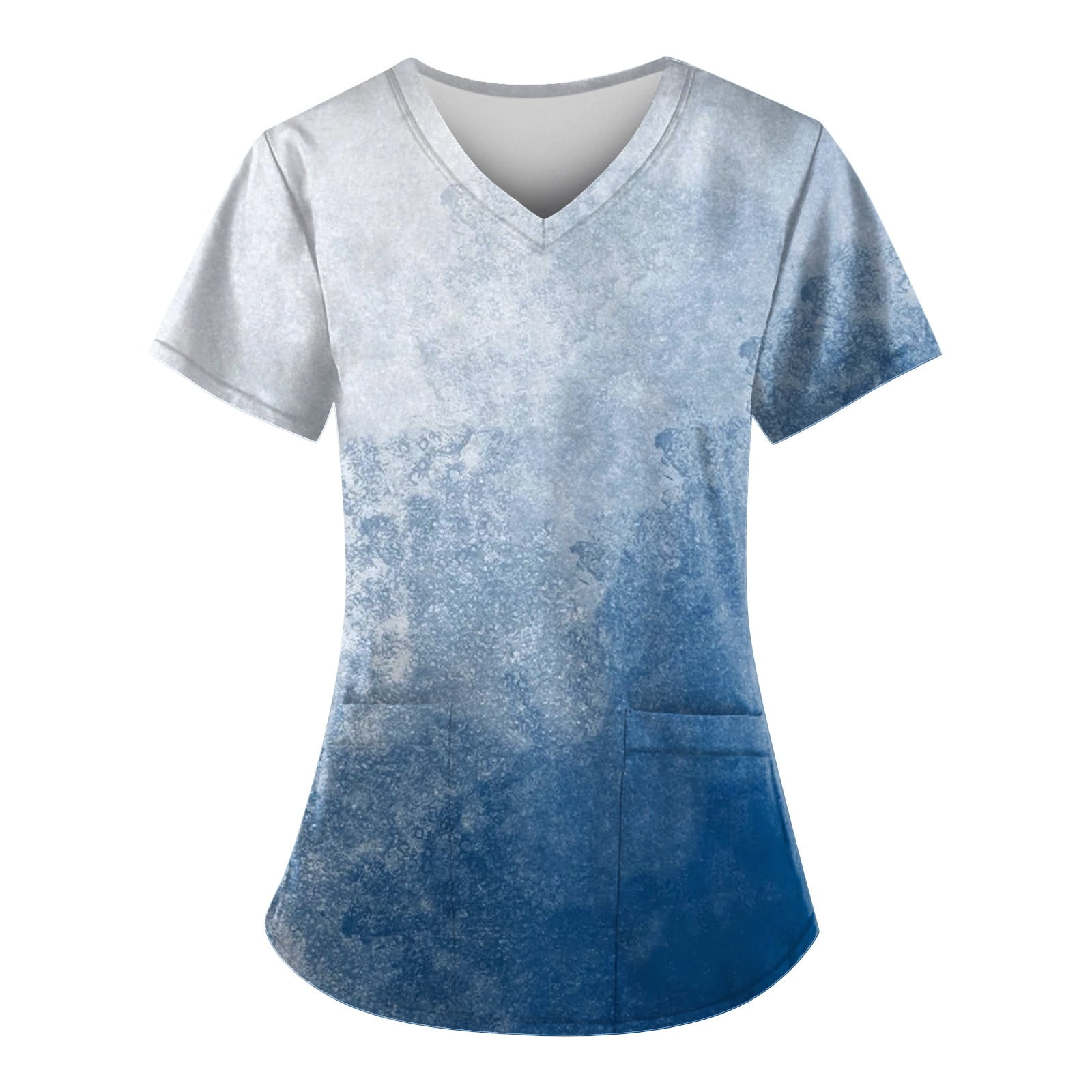 Scrubs Tops for Women Office Lounges Cropped Scrub for Womens Short ...