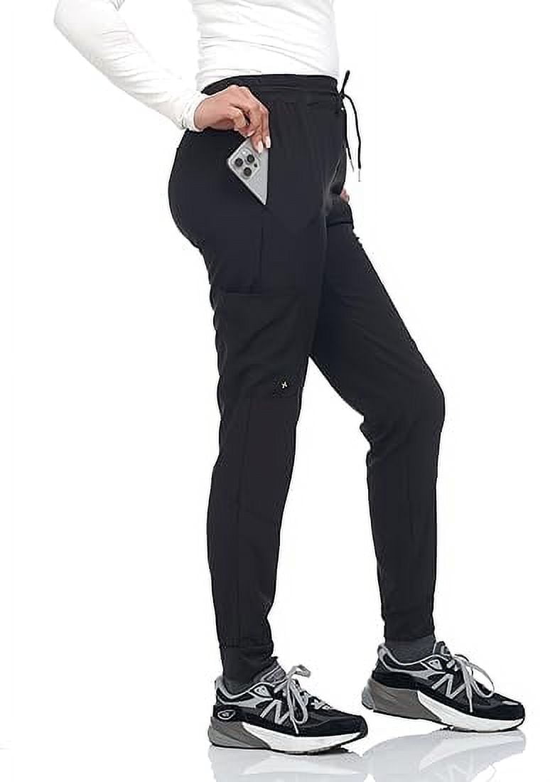 Scrubs for Women 3 Pocket Pants Stretch Nurse Scrub Pants for Medical ...