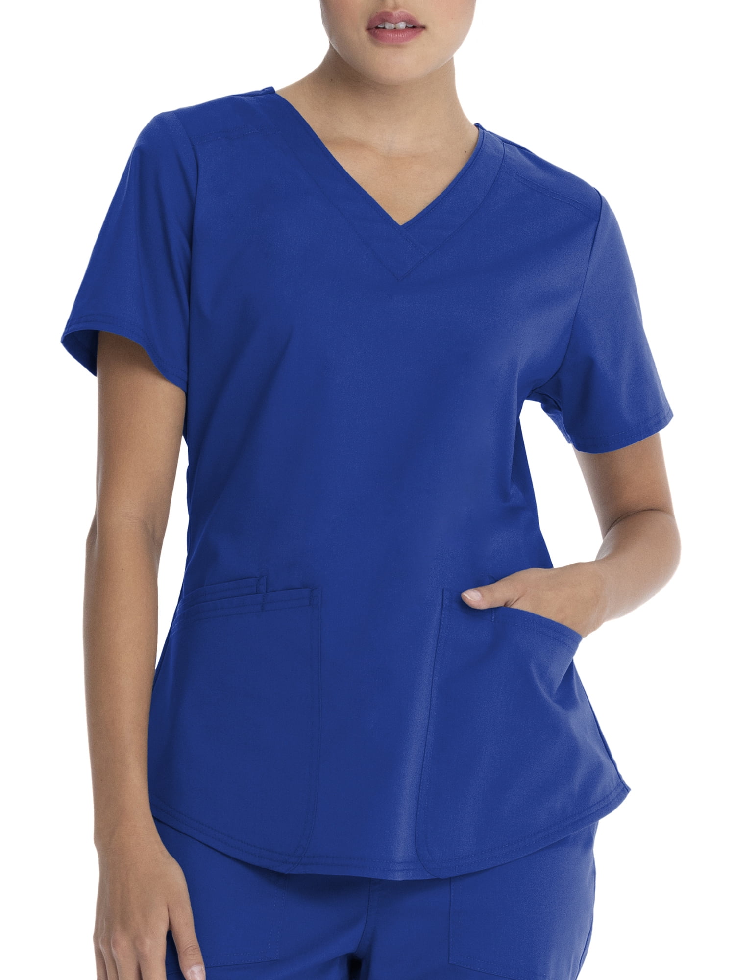 Scrubstar Core Essentials Lightweight Stretch V-Neck Scrub Top (Women's ...