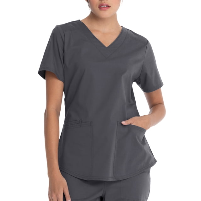 Scrubstar Core Essentials Stretch V Neck Scrub Top (Women's) - Walmart.com