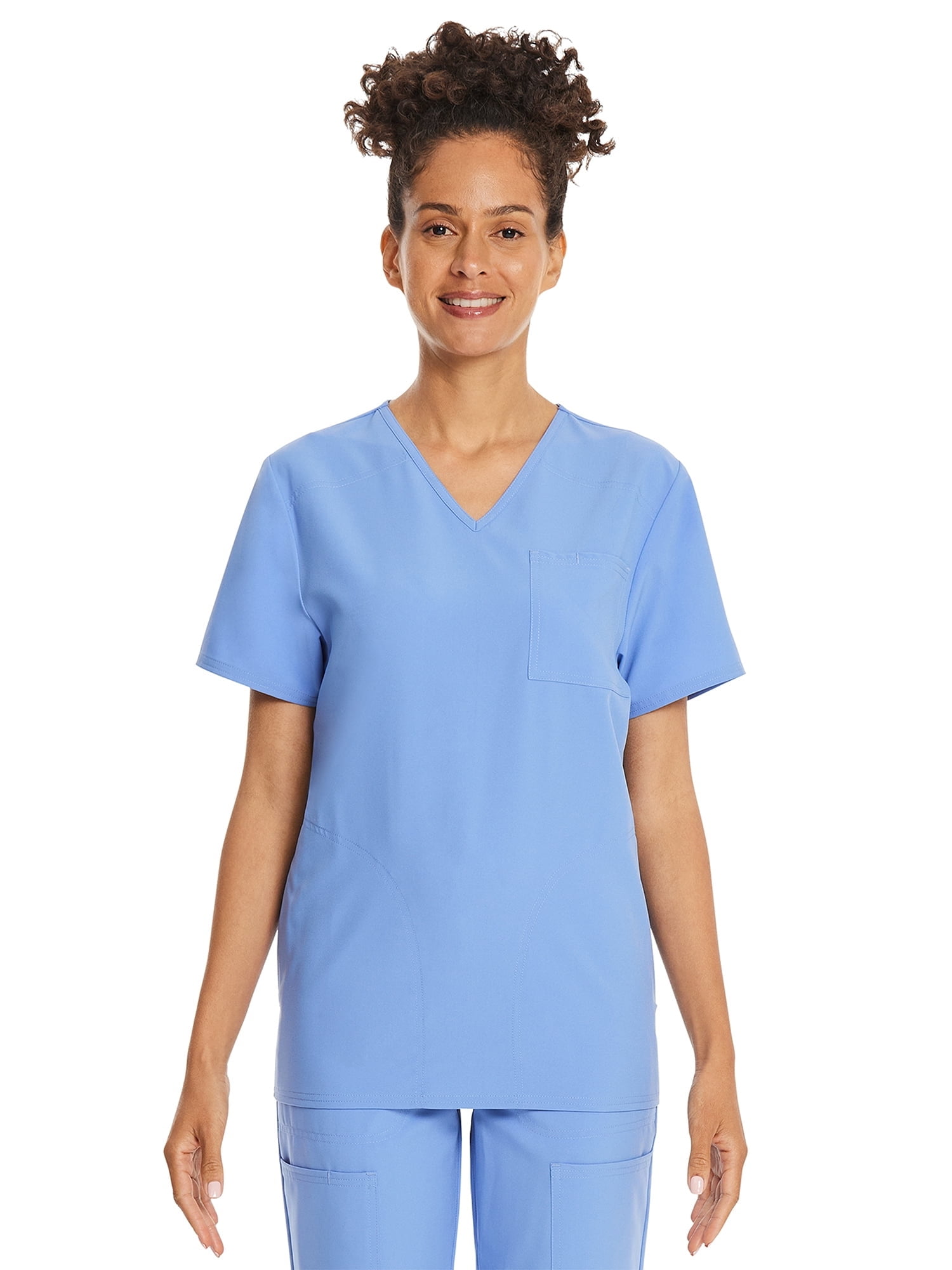 Scrubstar Unisex Core Essentials V-Neck Scrub Top, Sizes XS-3XL ...