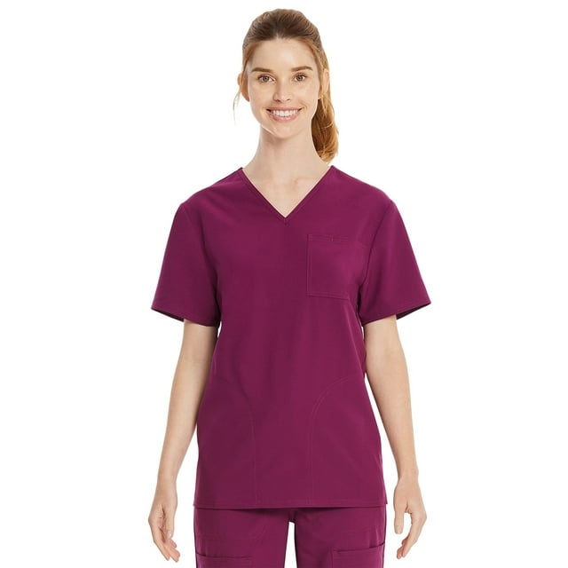 Scrubstar Unisex Core Essentials V-Neck Scrub Top, Sizes XS-3XL ...