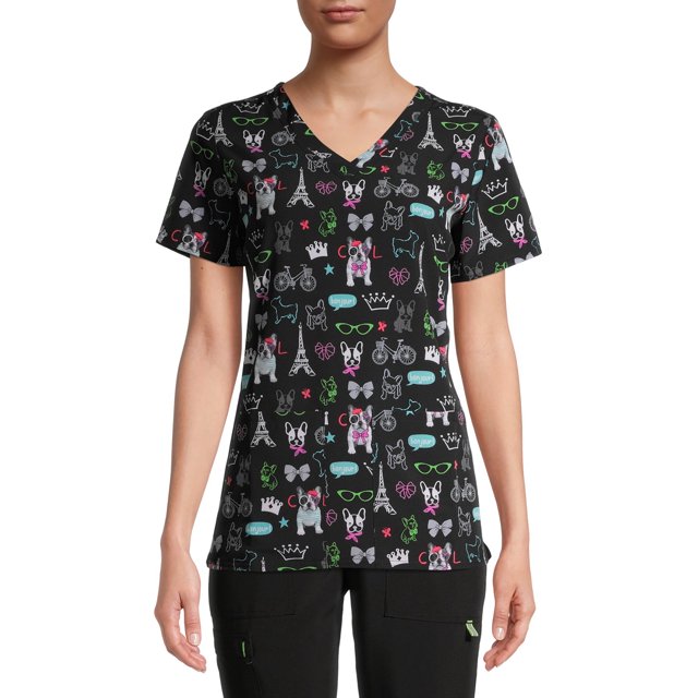 Scrubstar V-Neck Scrub Top (Women's), 1 Count, 1 Pack - Walmart.com
