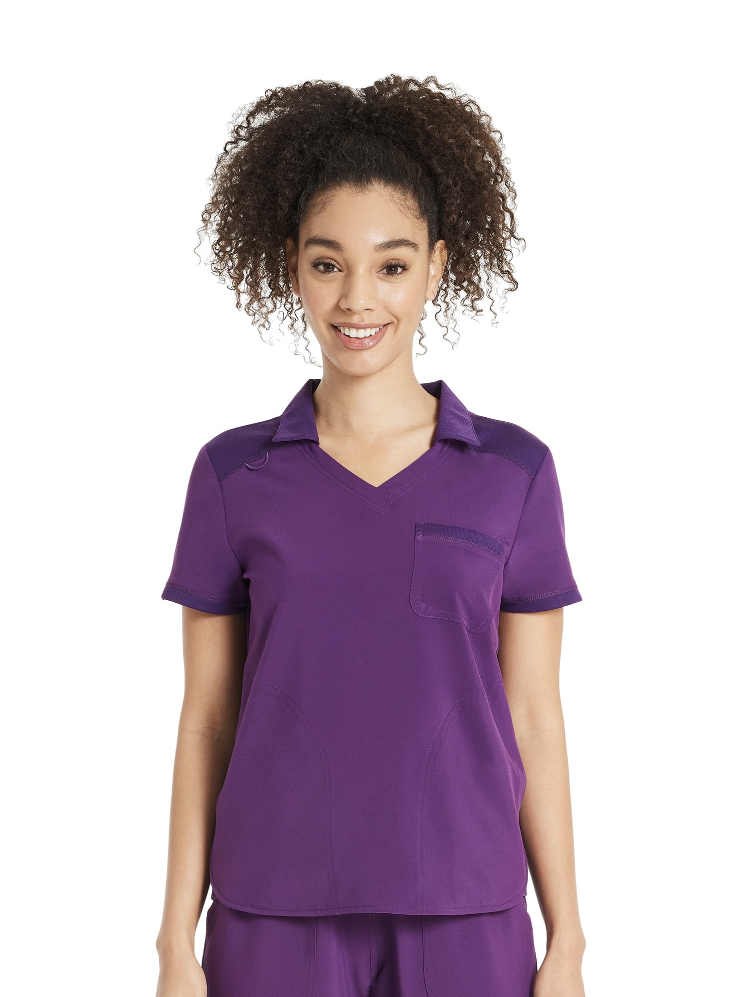 Scrubstar Women's Antimicrobial Performance Scrub Top with Pockets ...