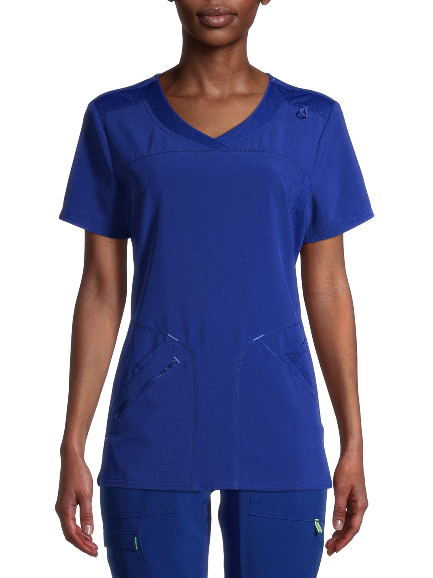 Scrubstar Women's Antimicrobial Premium Performance Tonal Contrast V ...