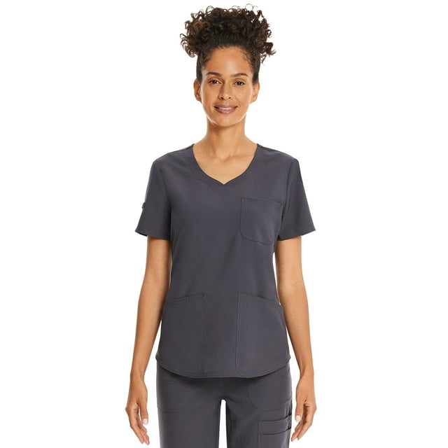 Scrubstar Women's Core Essentials Sweetheart V-Neck Scrub Top, Sizes XS ...