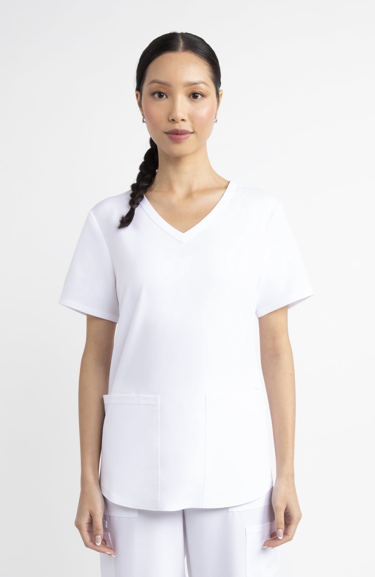 Scrubstar Women's Core Essentials V-Neck Scrub Top, Sizes XS-3XL ...