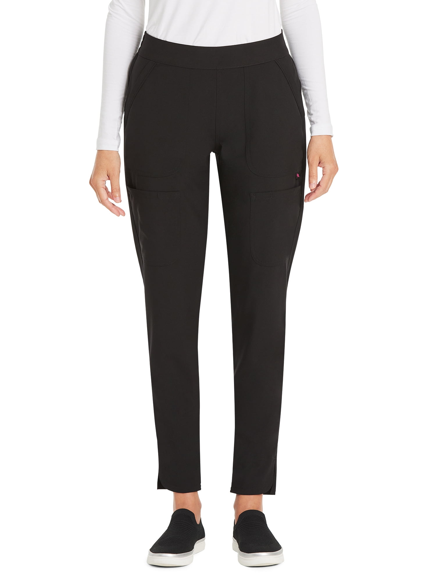 Scrubstar Women's Fashion Stretch Pull-On Straight Leg Cargo Scrub ...