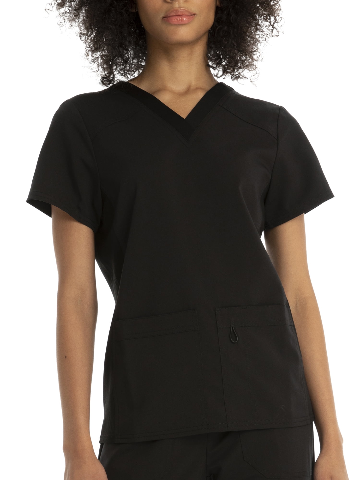 Scrubstar Women's Flexible Stretch Knit Side Panel V-Neck Scrub Top ...