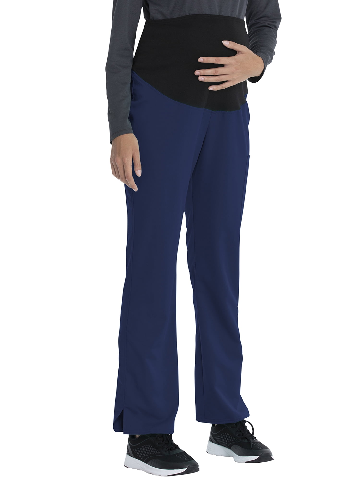 Scrubstar Women's Maternity Flexible Stretch Knit Panel Pull-On Cargo ...