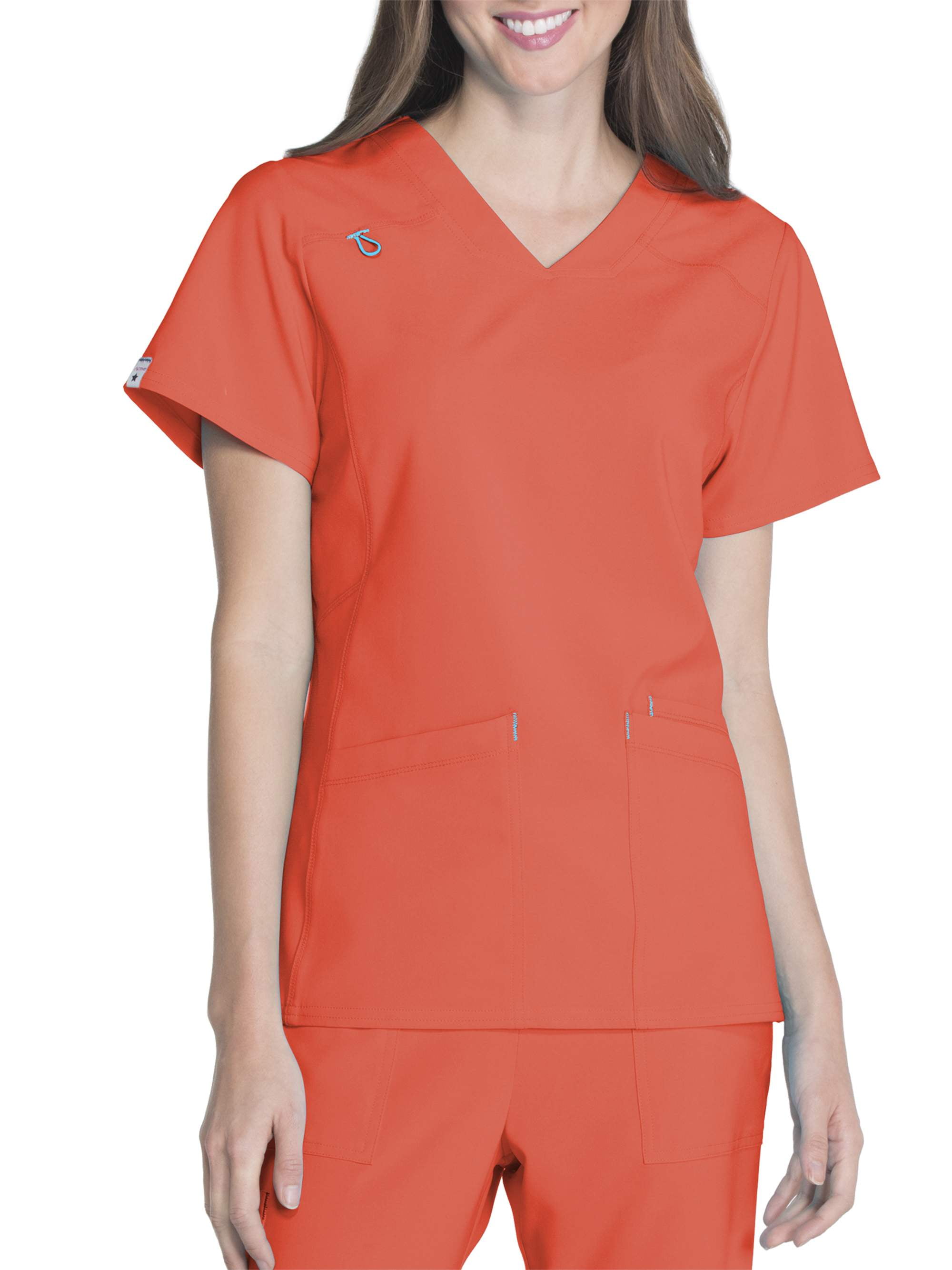 Scrubstar Women's Premium Collection Active Four-Way Stretch Scrub Top ...