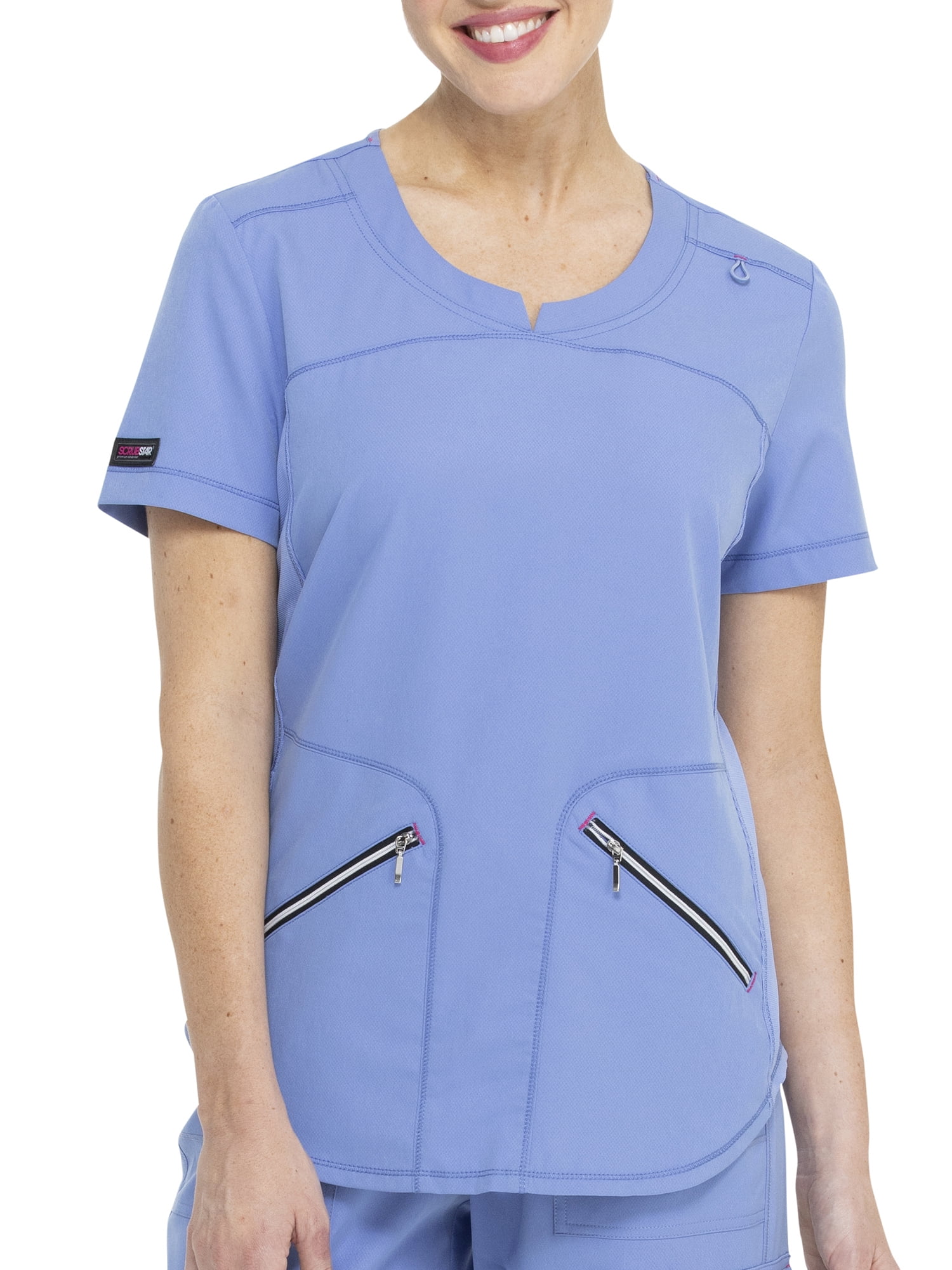 Scrubstar Women's Premium Collection Active V-Neck Scrub Top - Walmart.com