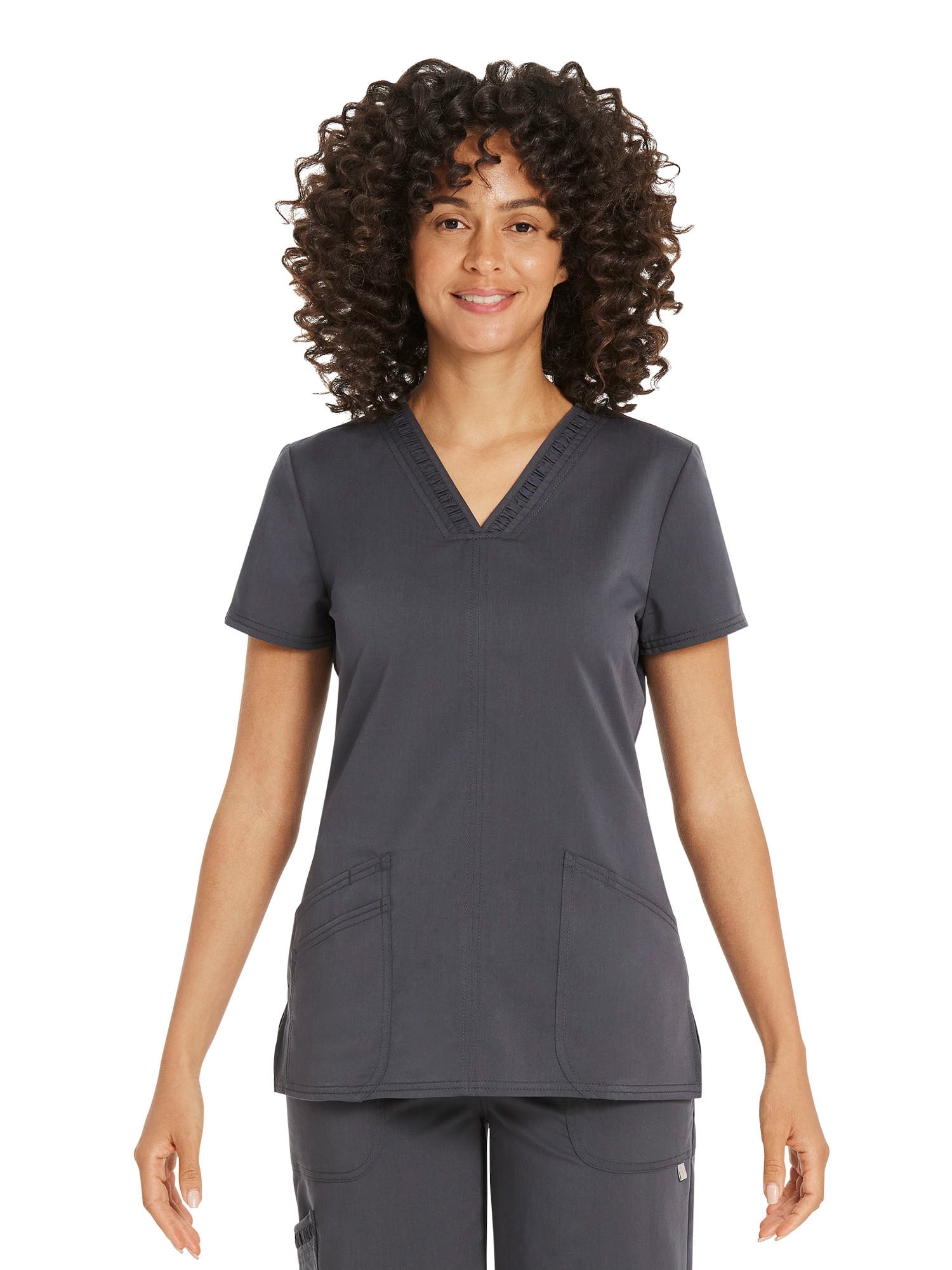 Scrubstar Women's Premium Ultimate Stretch V-Neck Scrub Top, Sizes XS ...