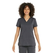 Scrubstar Women's Premium Performance Stretch Double V-Neck Scrub Top ...