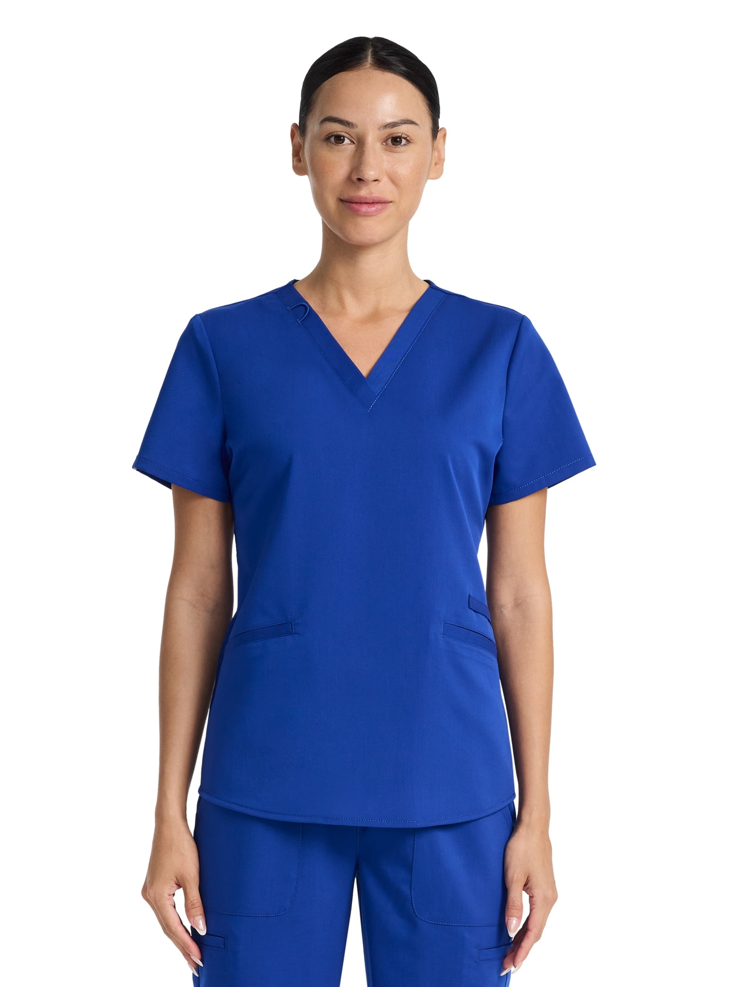 Scrubstar Women's Ultimate Stretch V-Neck Scrub Top with Pockets, Sizes ...