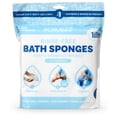 Scrubzz Rinse Free Bath Sponge, No Rinse Bath Wipes - 25 Count - 1 Pack ...