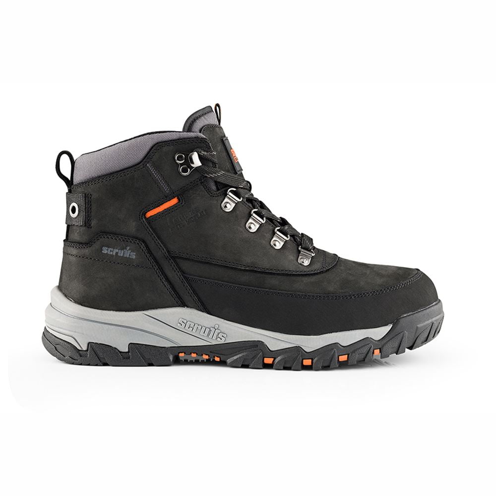 Scruffs - Scarfell Safety Boots Black - Size 12 / 47 - Walmart.com