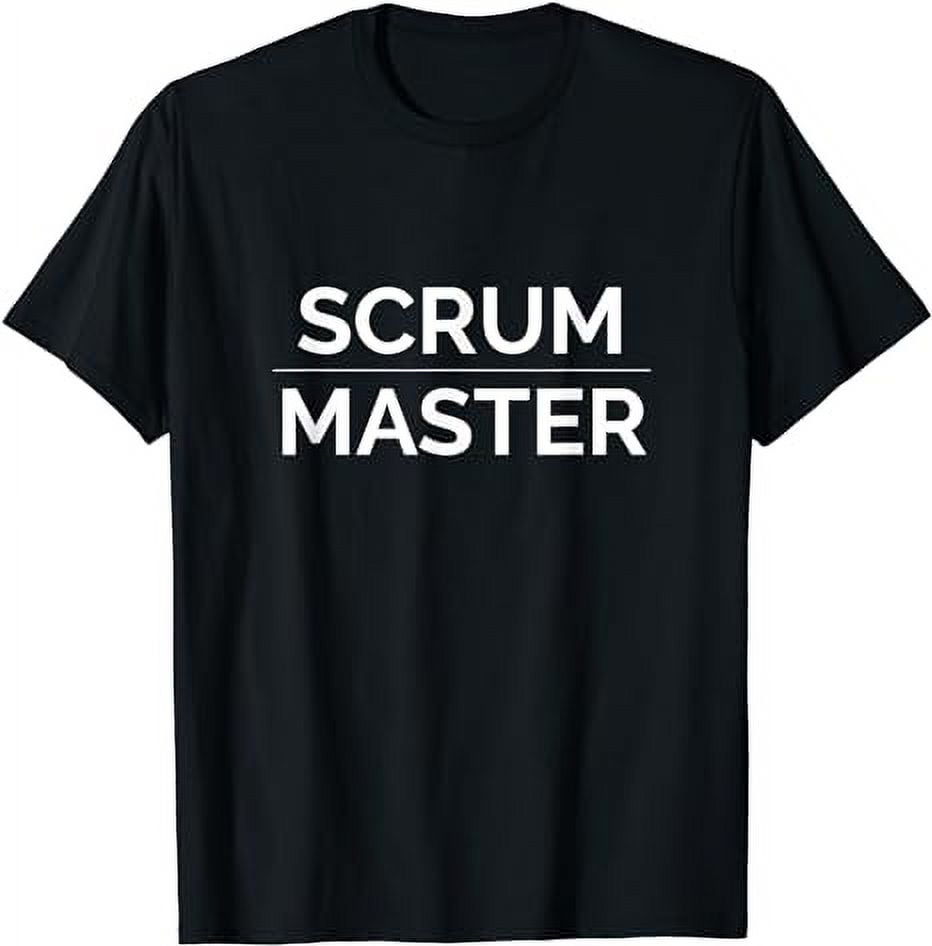 Scrum Master - Agile Methodology T-Shirt - Walmart.com