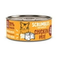 Scrumbles Wet Cat Pate Chicken Cat Food 80g Case of 18 - Walmart.com