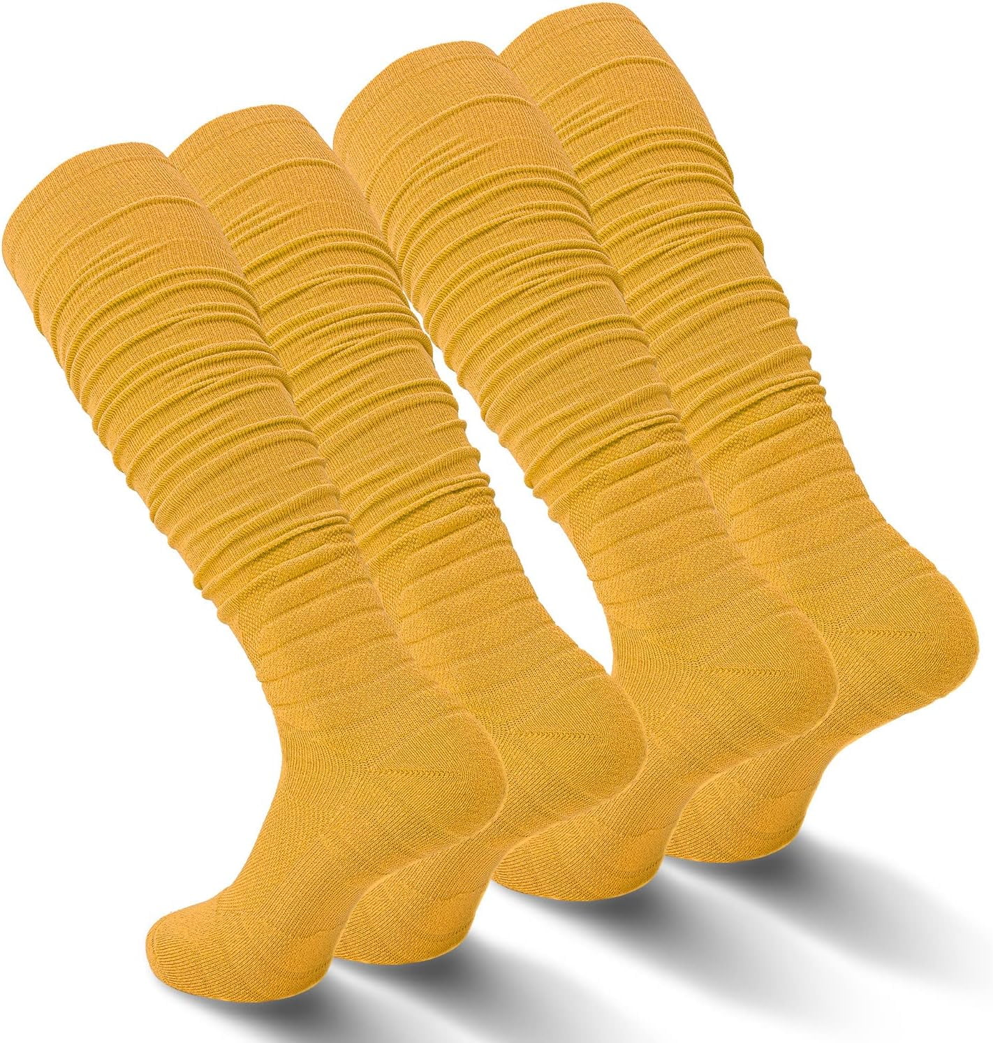 Scrunch Football Socks Ultra Long 1 Pack/2 Packs Combed Cotton With ...