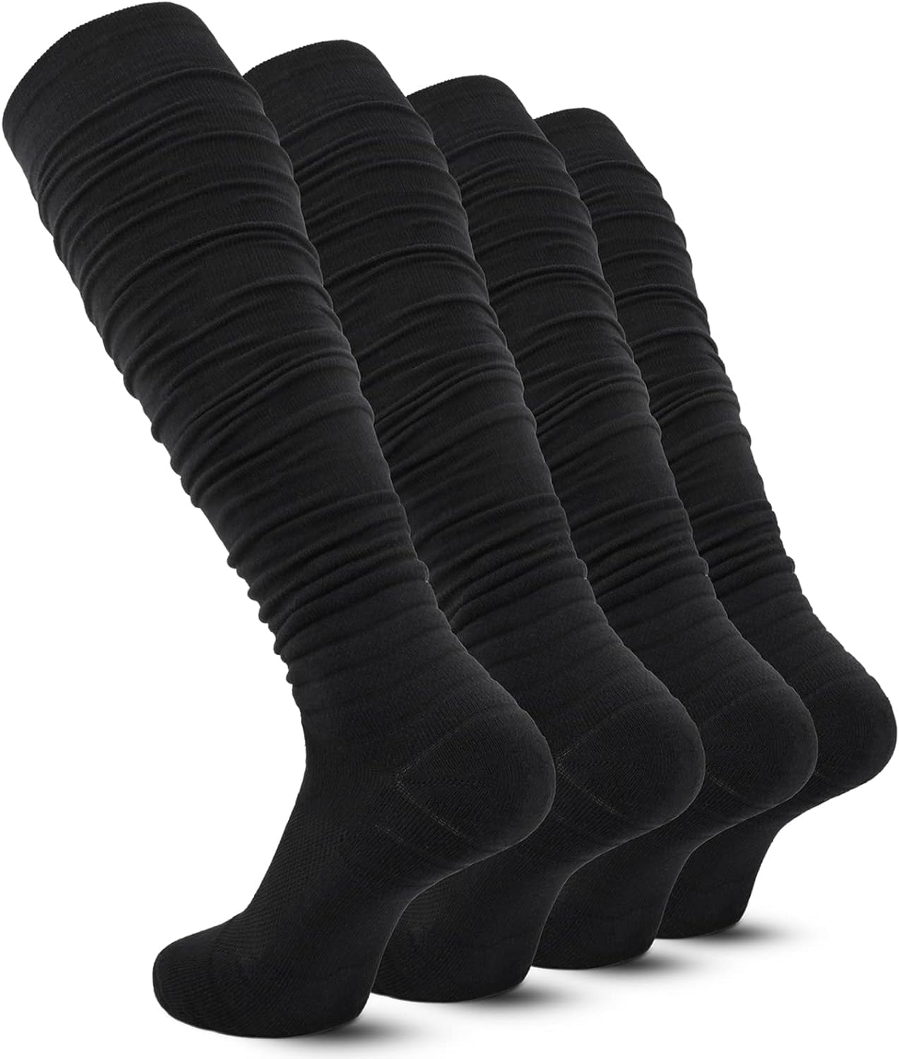 Scrunch Football Socks Ultra Long 1 Pack/2 Packs Combed Cotton With ...