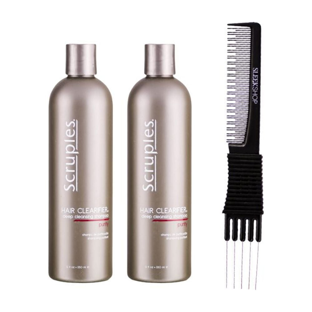 Scruples Hair Clearifier Purifying Shampoo (12 oz) with SLEEKSHOP ...