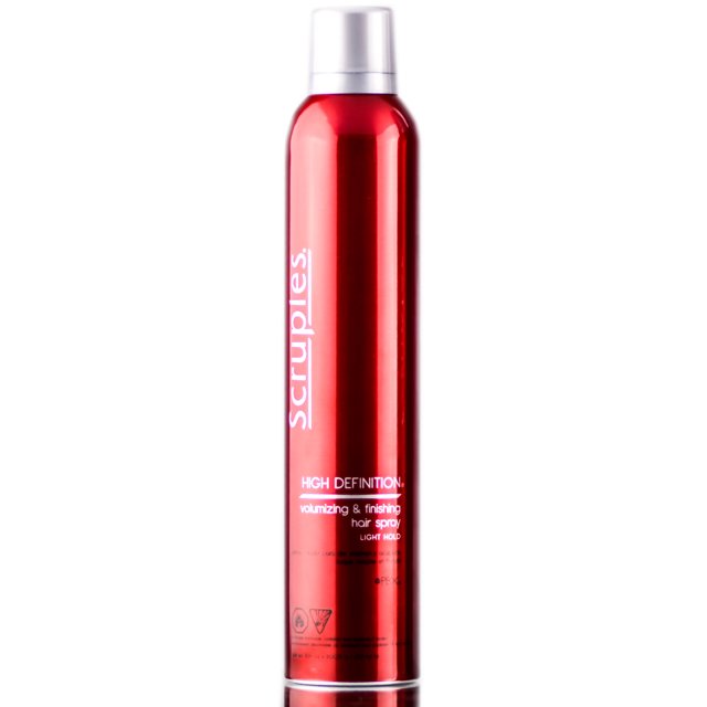 Scruples High Definition Hair Spray - Volumizing, Finishing, Light Hold ...