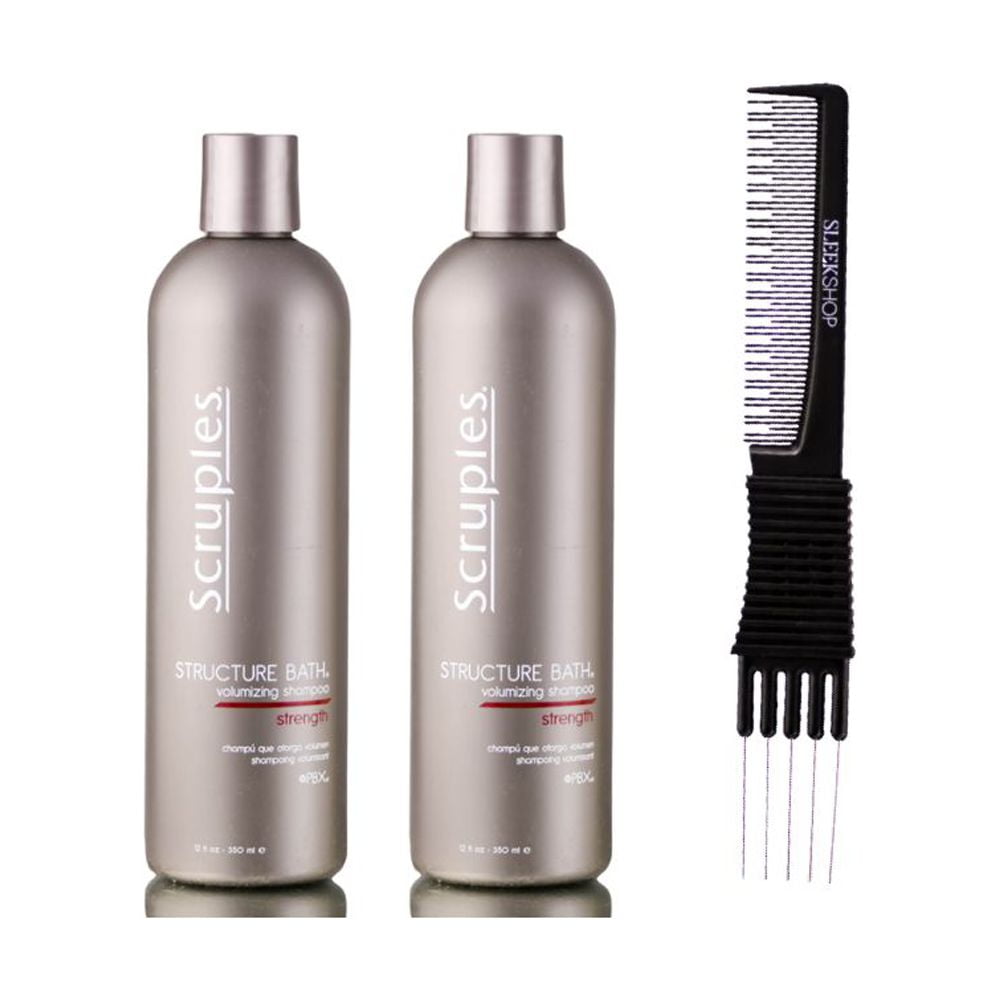 Scruples Structure Bath Volumizing Shampoo (12 oz) with SLEEKSHOP ...