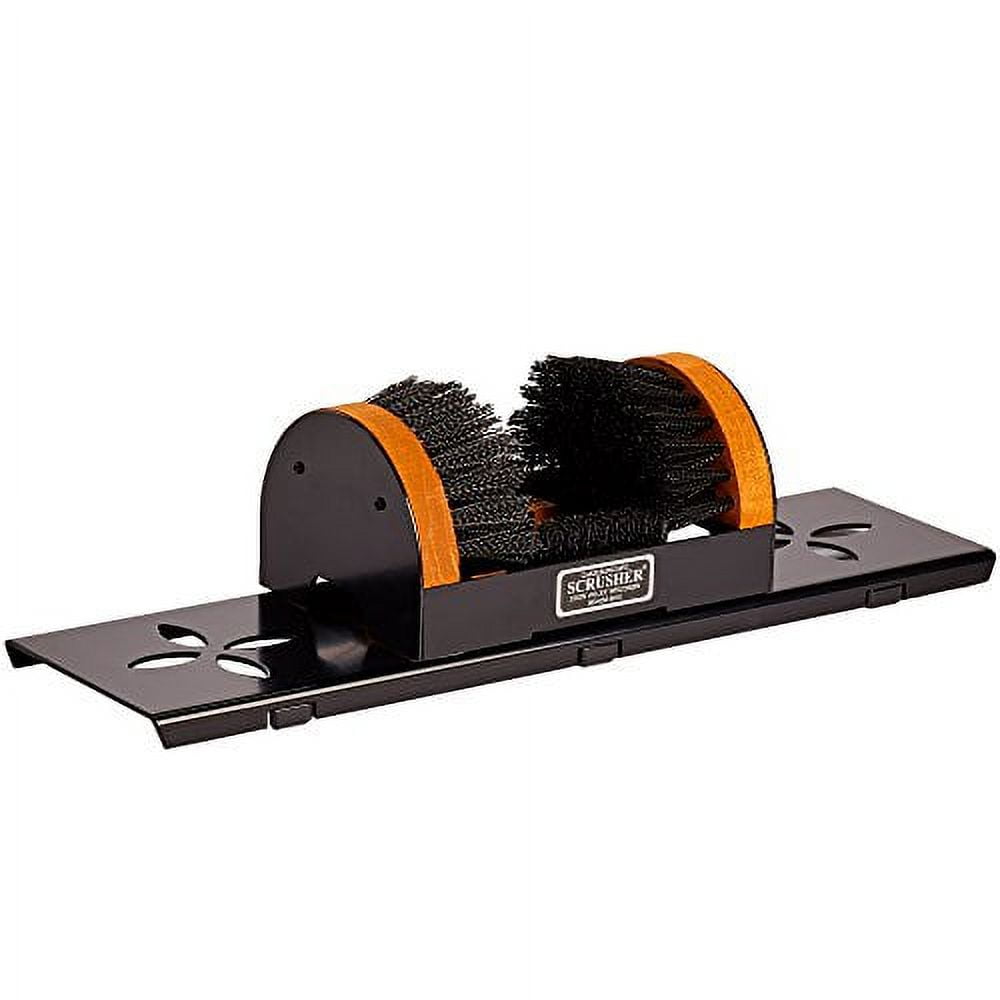 Scrusher Boot And Shoe Brush With Base - Walmart.com