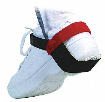 Scs Heel Grounding Strap,Standard HGS1MD-RED - Walmart.com
