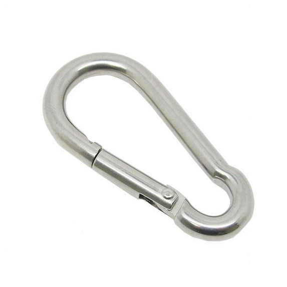 Scuba Boat Marine Clip Stainless Steel Safety Spring Hook Carabiner, 2 ...