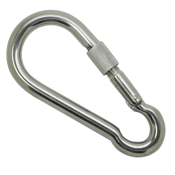 Scuba Choice Boat Marine Clip 14cm SS Snap Hook Carabiner W/ Screw 19mm ...