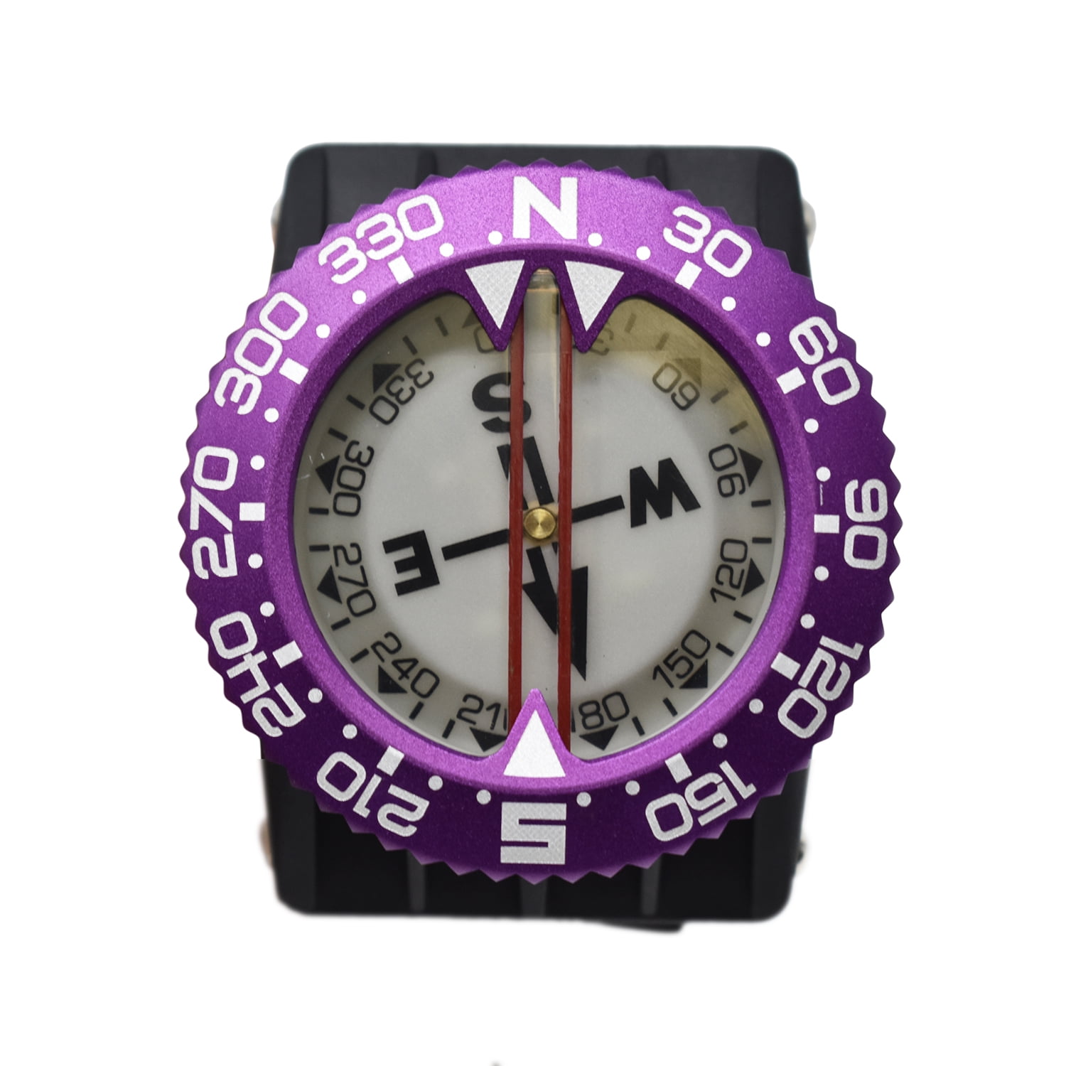 Scuba Choice Diving Deluxe Aluminum Frame Wrist Compass, Purple ...
