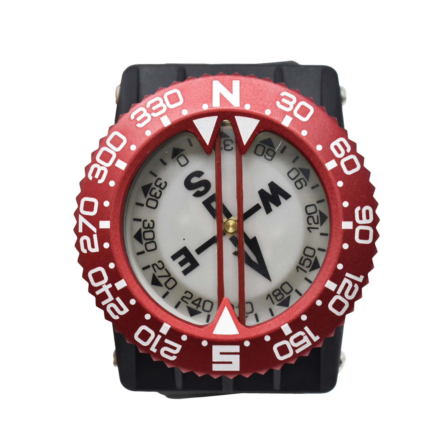 Scuba Choice Diving Deluxe Aluminum Frame Wrist Compass, Red - Walmart.com