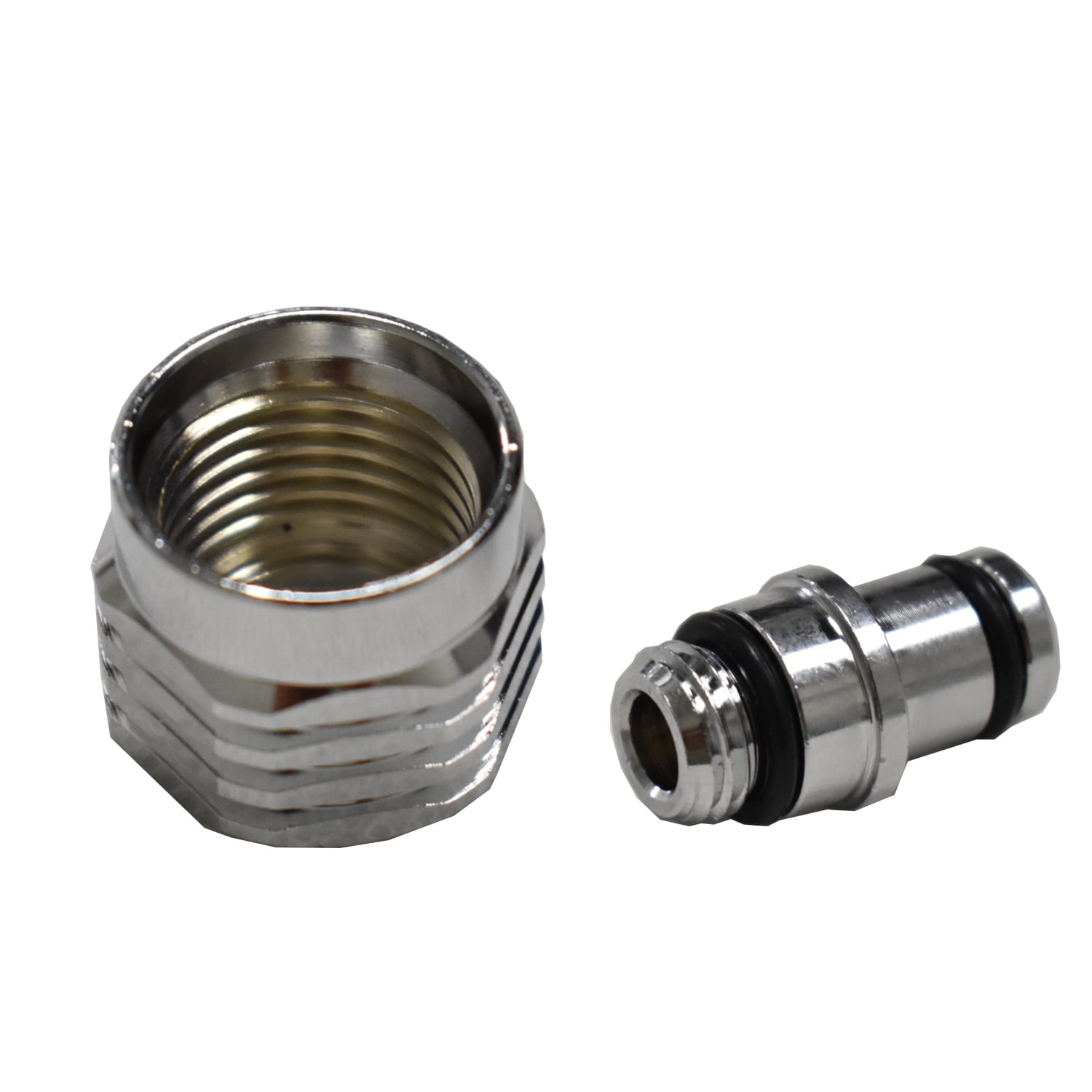 Scuba Choice Female 9/16-18" to Male 3/8-24" Adapter - Walmart.com
