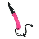 Scuba Choice Foldable Low Volume Black Blade Point Tip BCD Knife, Pink ...