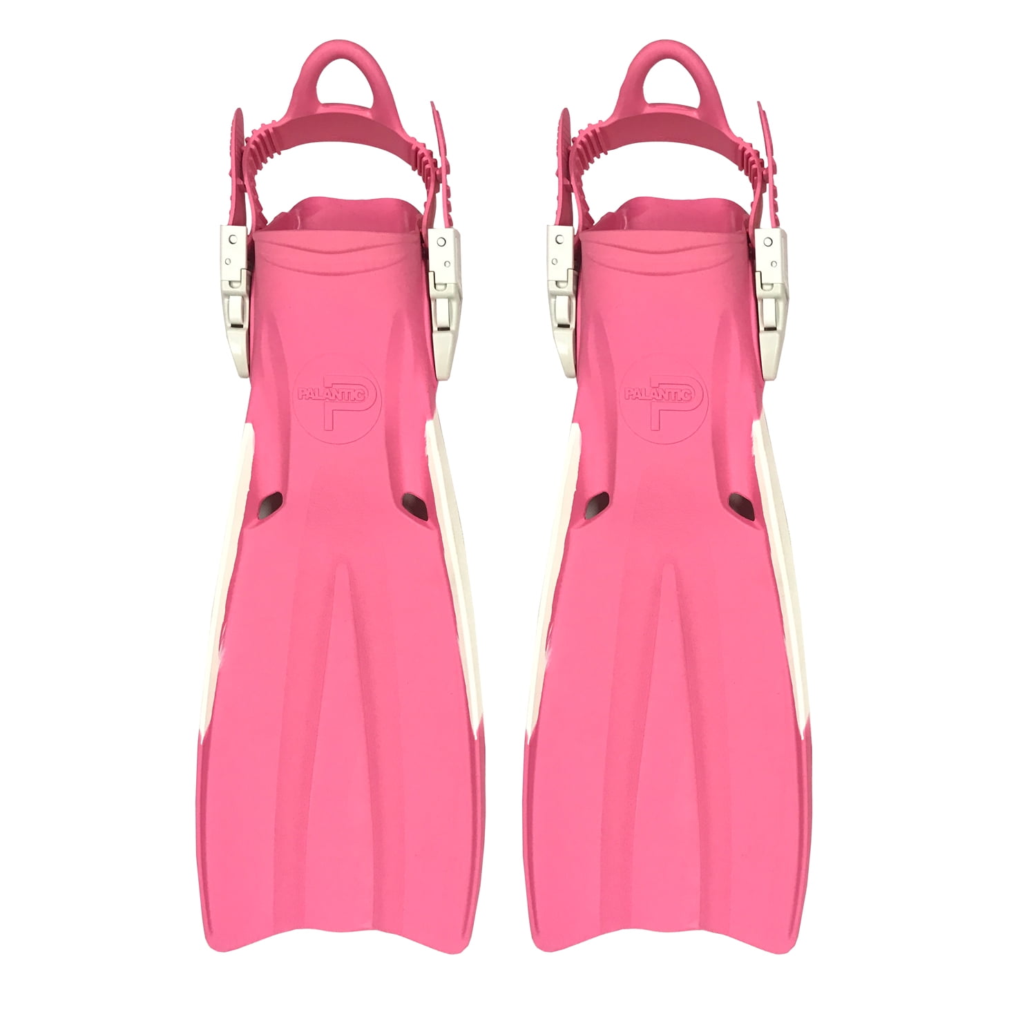 Scuba Choice Palantic Open Heel Rubber Dive Fins with Bag, Pink(XS ...