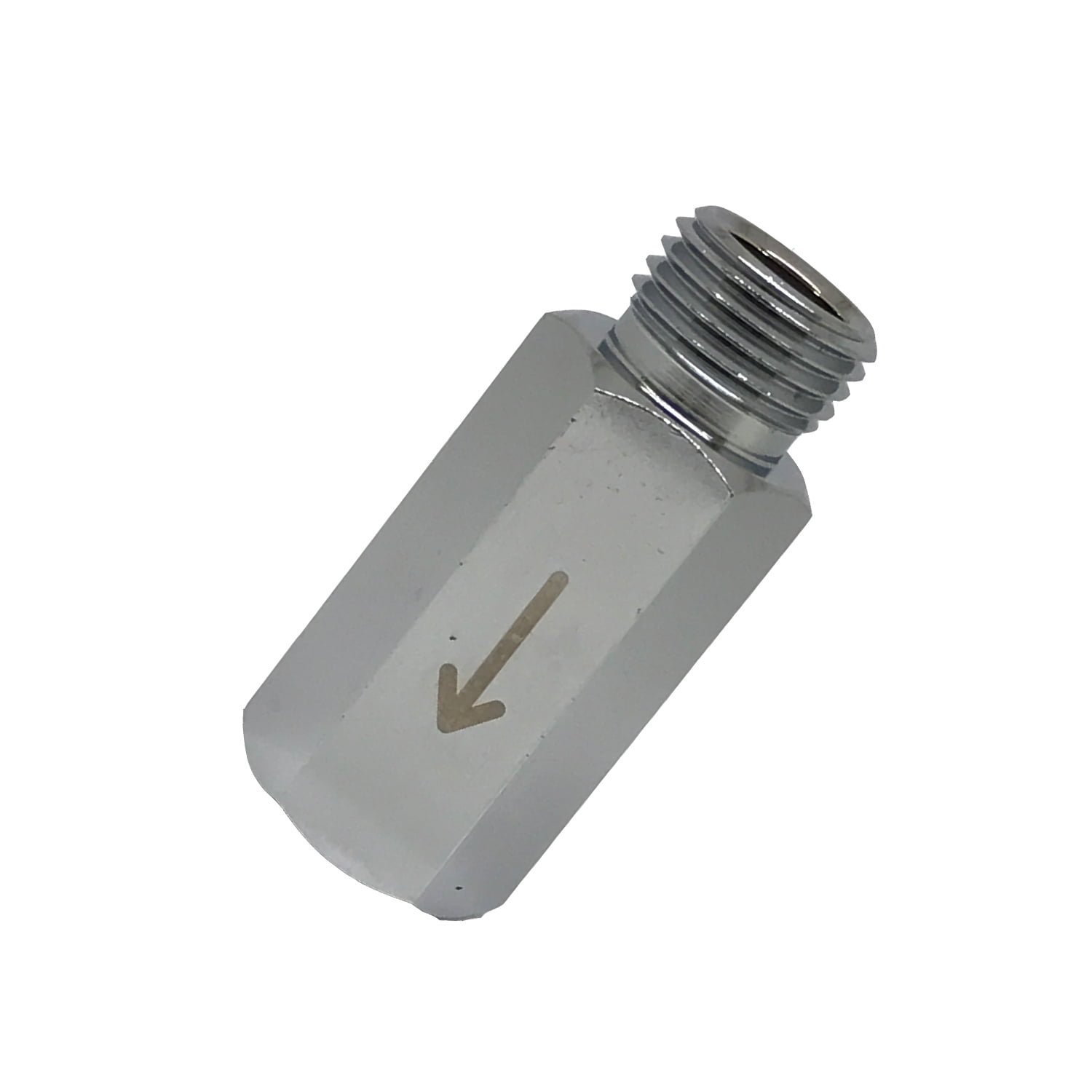 Scuba Choice Scuba Diving One Way Valve Adapter, M 9/6-18 to F 3/8-24 ...