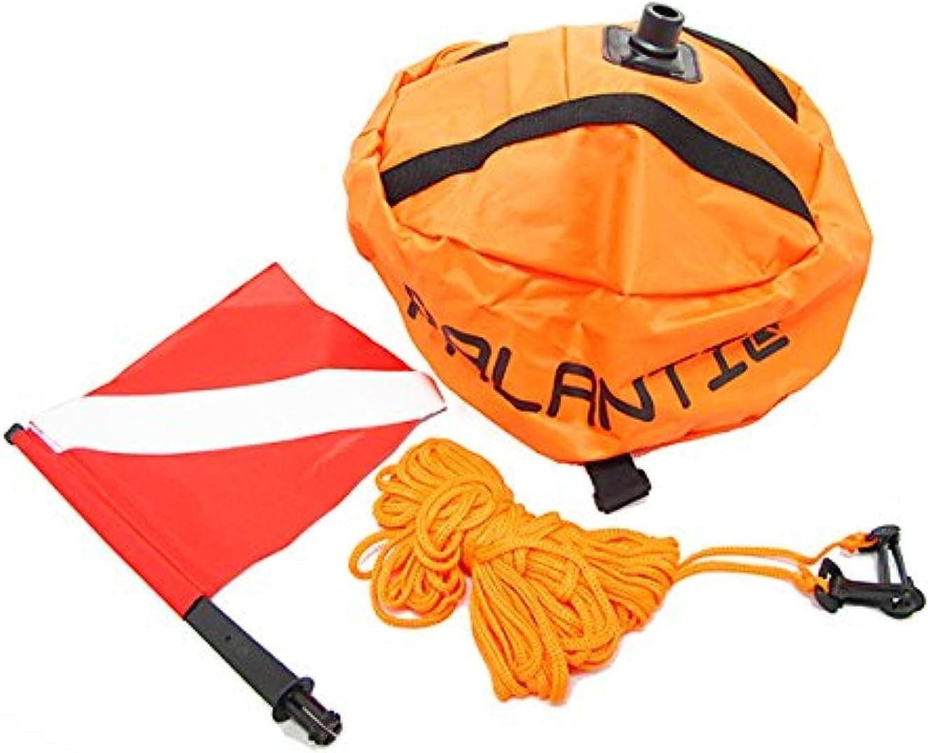 Scuba Choice Torpedo Buoy Spearfishing Float with Dive Flag – 31" x 8 ...
