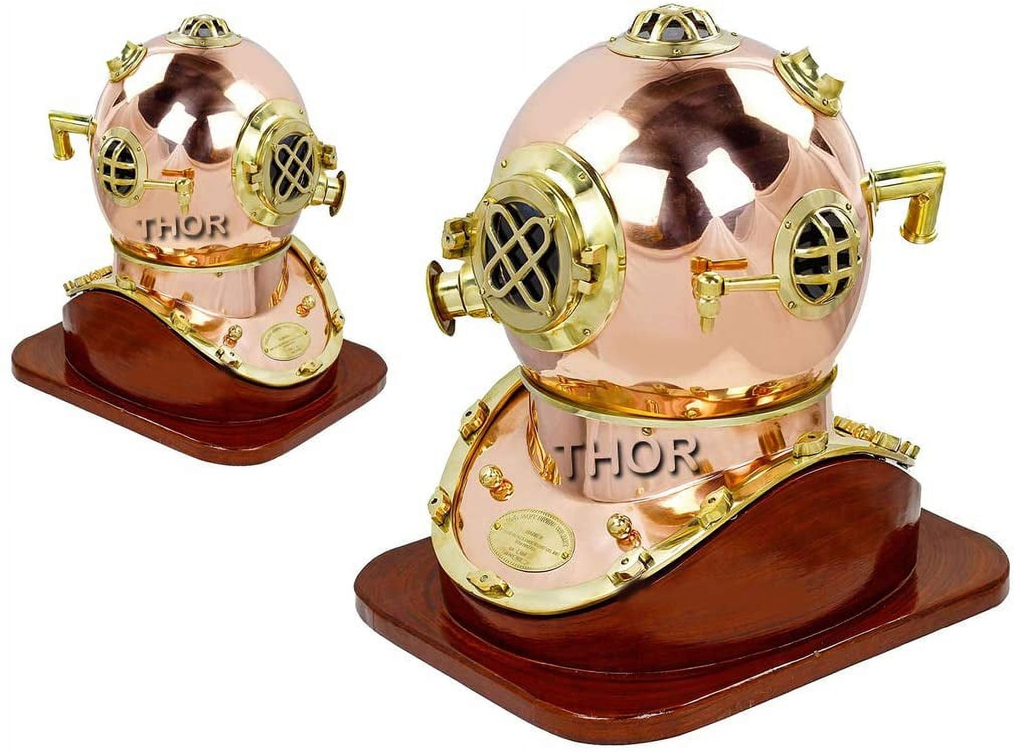 Scuba Decorative Divers Diving Helmet Vintage Relica US Navy Mark V 18 ...