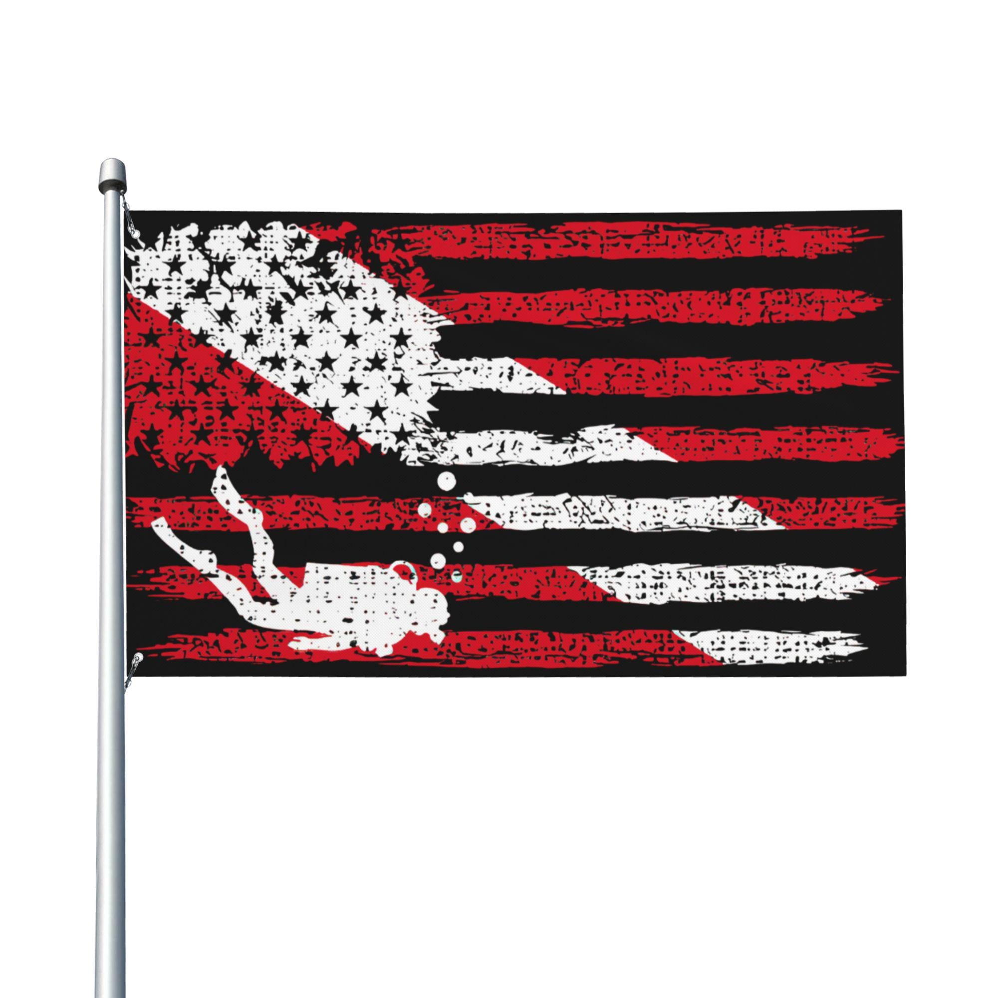 Scuba Dive Flags Garden Home Flag House Flags For Outdoor Custom 3x5 Ft ...