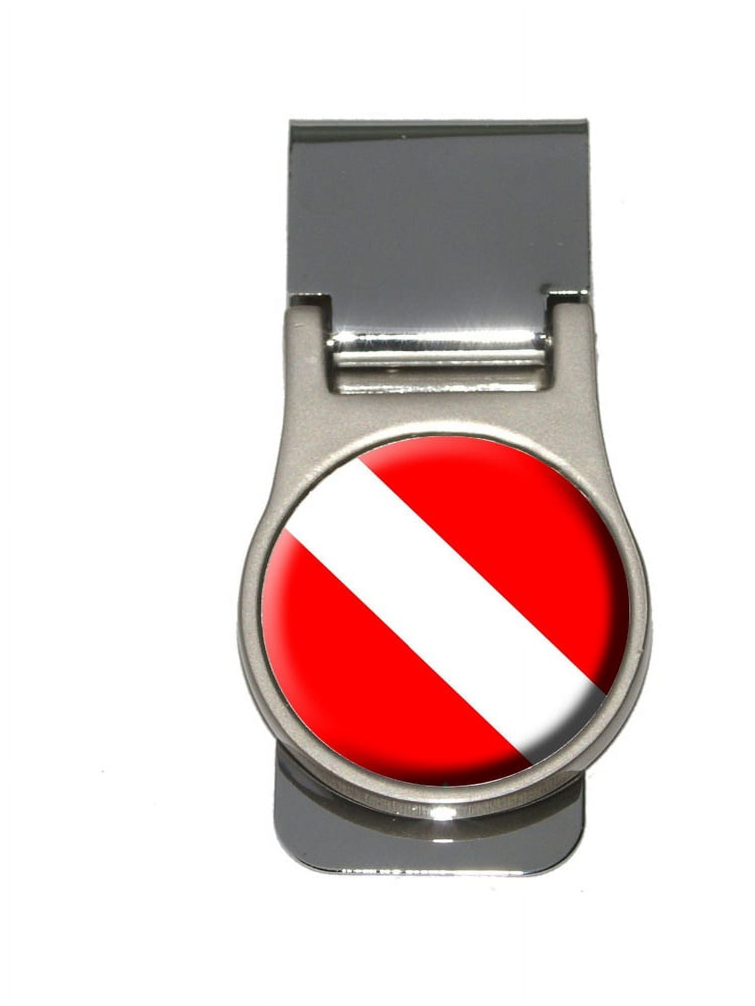 Scuba Diver Flag - Diving Money Clip - Walmart.com