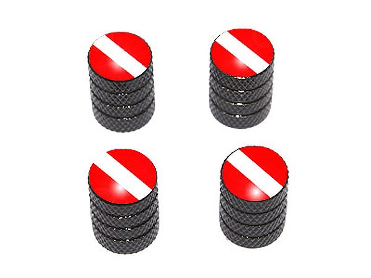 Scuba Diver Flag - Diving Valve Stem Caps - Walmart.com