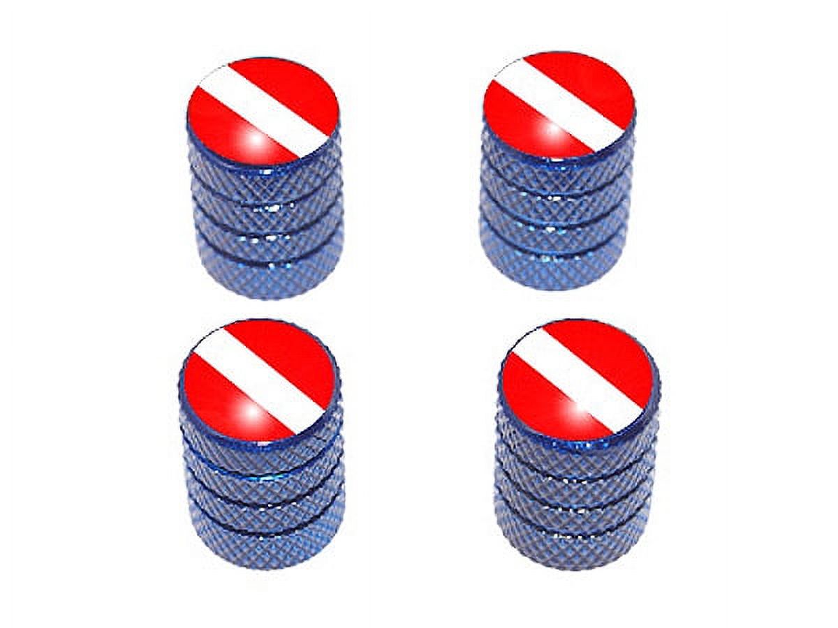 Scuba Diver Flag - Diving Valve Stem Caps - Walmart.com